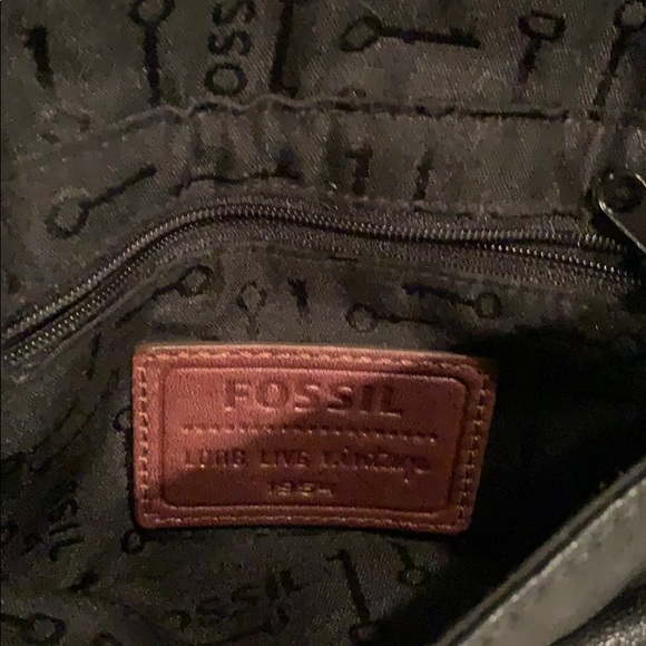 Fossil | Bags | Fossil Mason Leather Double Flap Crossbody | Poshmark